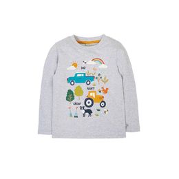 frugi Longsleeve "Adventure" in Grau - 34% | Gr&ouml;&szlig;e 128/134 | Kinder-longsleeves