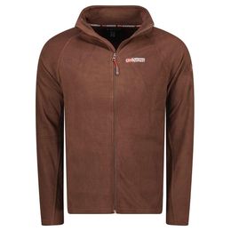 Geographical Norway Fleecejacke "Tug" in Braun - 73% | Gr&ouml;&szlig;e S | Herren-pullover-sport