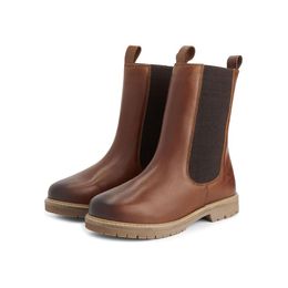 TRAVELIN' Leder-Chelsea-Boots in Hellbraun - 55% | Größe 40 | Stiefeletten
