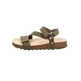 Legero Leder-Sandalen in Khaki - 68% | Gr&ouml;&szlig;e 37 | Damen-sandalen