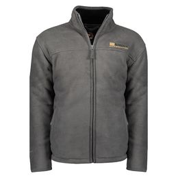 Geographical Norway Fleecejacke "Usine" in Anthrazit - 70% | Gr&ouml;&szlig;e XL | Herren-pullover-sport