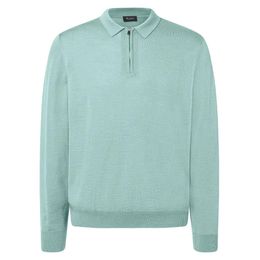 Maerz Muenchen Wollpullover in T&uuml;rkis - 61% | Gr&ouml;&szlig;e 56 | Herren-plussize