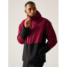 Regatta Übergangsjacke "Highton Stretch" in Rot/ Schwarz - 67% | Größe XL | Herren-plussize