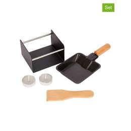 Artesa 5tlg. Set: Mini-Raclette in Schwarz - 12% | Kuechengeraete