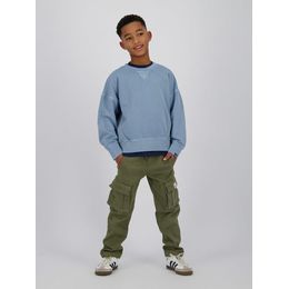 Vingino Sweatshirt "Niksa" in Hellblau - 52% | Gr&ouml;&szlig;e 140 | Kinder-sweatshirts-jacken