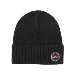 COLMAR Herren Beanie &raquo;UNISEX HAT&laquo; mit breitem Umschlag schwarz