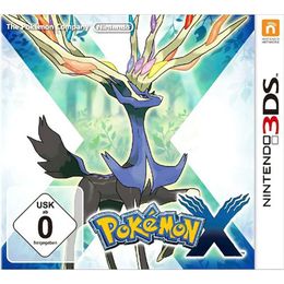 Nintendo 3DS Spielesoftware &raquo;Pokemon X&laquo; ohne Farbbezeichnung