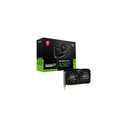 MSI Grafikkarte »GEFORCE RTX 4060 TI VENTUS 2X BLACK 16G OC« ohne Farbbezeichnung