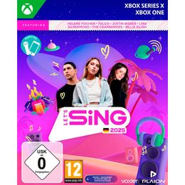 Ravenscourt Spielesoftware »Let's Sing 2025 German Version« Xbox One ohne Farbbezeichnung Erscheinungsdatum: 05.11.2024