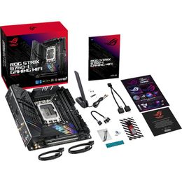 ASUS Mainboard &raquo;ROG STRIX B760-I GAMING WIFI&laquo; ohne Farbbezeichnung Vielf&auml;ltige Konnektivit&auml;t: USB 3.2 Gen 2&times;2 Type-C Anschluss an der R&uuml;ckseite,...