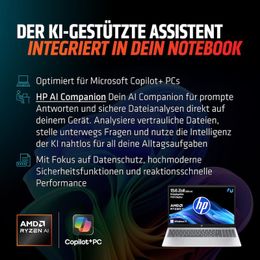 HP Notebook &raquo;OmniBook 3 NG AI&laquo; 39,62 cm / 15,6 AMD Ryzen AI 5 Radeon 820M 512 GB SSD AMD Radeon 820M Graphics