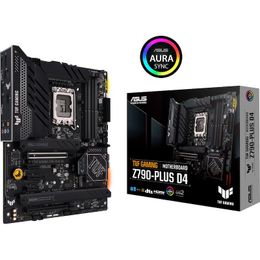 ASUS Mainboard »TUF GAMING Z790-PLUS D4« ATX, PCIe 5.0, DDR4 Speicher, 4x M.2, HDMI, DisplayPort ohne Farbbezeichnung Two-Way AI Noise Cancelation:...