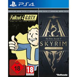 Bethesda Softworks BETHESDA Spielesoftware »Special RPG Pack II [SKYRIM Anniversary Edition]« PlayStation 4 ohne Farbbezeichnung Bekämpfen Sie uralte Drachen wie nie...