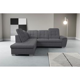 WERK2 Ecksofa &raquo;Bonny inkl. Kopfteilverstellung, Bettfunktion, Stauraum, Breite 265cm&laquo; Komfortwunder mit Schlaffunktion, verstellbarem Kopfteil &...