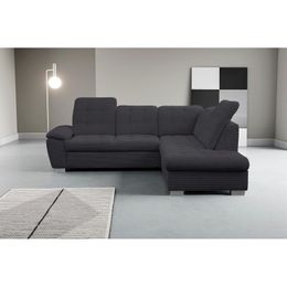 WERK2 Ecksofa &raquo;Bonny inkl. Kopfteilverstellung, Bettfunktion, Stauraum, Breite 265cm&laquo; Komfortwunder mit Schlaffunktion, verstellbarem Kopfteil &...