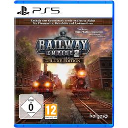 KALYPSO MEDIA Spielesoftware »Railway Empire 2 - Deluxe Edition« PlayStation 5 ohne Farbbezeichnung Eine wunderbare Aussicht: Steige in einen...