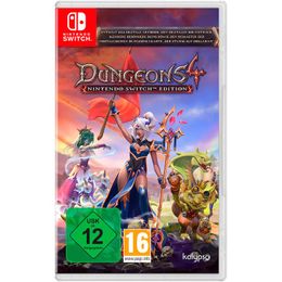 Spielesoftware &raquo;Dungeons 4 - Deluxe Edition&laquo; Nintendo Switch transparent Die Unterwelt steckt voller Handlanger: Die Horde, die Untoten und die 