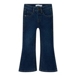 name it Weite Jeans &raquo;NMFPOLLY BOOTCUT JEANS 8808-DT TB&laquo; Dark Blue Denim 104 - N-Gr N-Gr 104 Coole Jeans von name it f&uuml;r M&auml;dchen