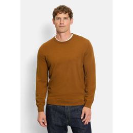 OLYMP Strickpullover &raquo;Casual Strick&laquo; Messing XXL XXL Bequeme Passform