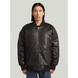 G-Star Raw G-STAR Bomberjacke »MN 10 YR Leder Tour Jacke« dk black S