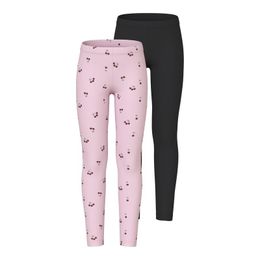 name it Kinder Leggings &raquo;NKFVIVIAN 2P AOP LEGGING&laquo; 158/164, N-Gr