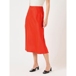 Y.A.S Midirock »YASPELLA HW MIDI SKIRT S. NOOS« Cherry Tomato M (38) M (38) Langer Rock von Y.A.S