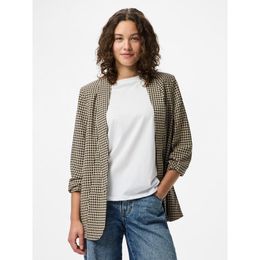 Pieces Damen Pieces Blusenblazer &raquo;PCBOSELLA 3/4 PRINTED BLAZER NOOS&laquo; mit 3/4 &Auml;rmel gr&uuml;n XS