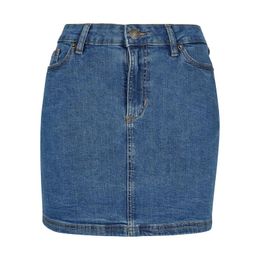 Urban Classics Jerseyrock »Damen Ladies Organic Stretch Denim Mini Skirt« 1 Stk. clearblue washed 31 31 Frauen Jeansrock in Mini-Länge mit hohem Bund