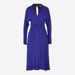 Reiss Violettes Cecily Midi-Hemdkleid mit V-Ausschnitt