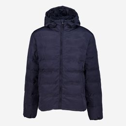 BALR Blaue Hex-Series Steppjacke mit Kapuze