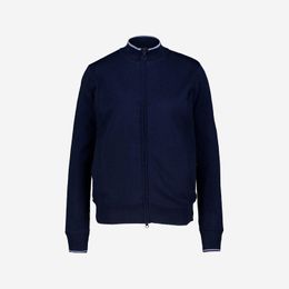 Callaway Dunkelblaue Strickjacke aus Merinowollmischung