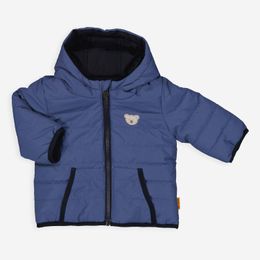 Steiff Blau-schwarze wendbare Jacke