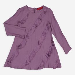 MAX & Co. Hellviolettes Kleid mit Volants