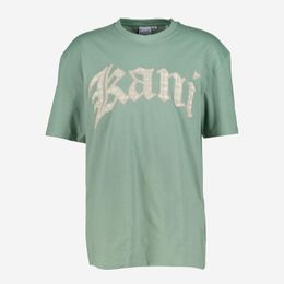 Karl Kani Grünes T-Shirt mit Logo