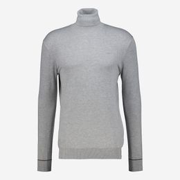 Mexx Grauer Pullover mit gesticktem Logo