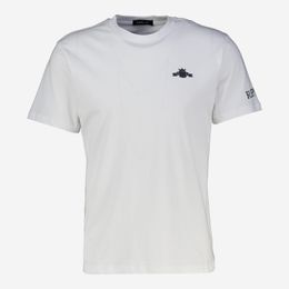 Replay Weißes T-Shirt mit aufgedrucktem Logo