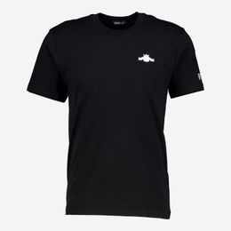 Replay Schwarzes T-Shirt mit Logo