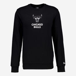 New Era Schwarzes Sweatshirt mit Chicago Bulls-Motiv