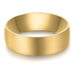True Rebels Fingerring »TR352« gelbgold 62 EDELSTAHLRING FÜR HERREN: Minimalistisches Accessoire, gemacht für junge Rebellen mit der Philo