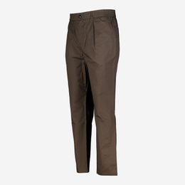 Scotch & Soda Braune Relaxed Fit Hose mit elastischem Bund