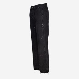 EIGHTYFIVE Gewaschene schwarze Flare Fit Jeans