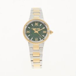 Just Cavalli 2-teiliges goldfarbenes Set aus Armbanduhr & Armband