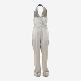 Reiss Goldfarbener Jumpsuit