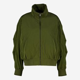 Blonde No.8 Dunkelgr&uuml;ne wendbare River Bomberjacke mit Weste