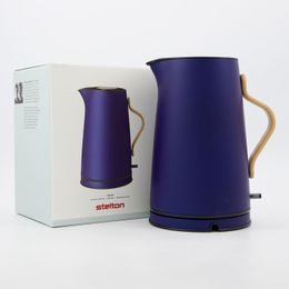 Stelton Dunkelblauer elektrischer Wasserkocher 1,2 l