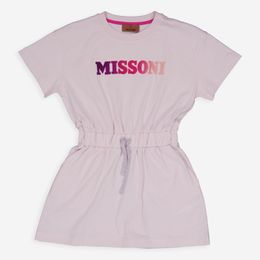 Missoni Rosafarbenes Kleid mit Logo