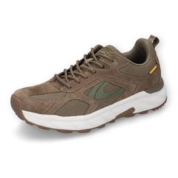 Camel Active Sneaker, Chunky Sneaker, Schnürschuh, Freizeitschuh mit Schnürung khaki 41 41 Adventure Sneaker von Camel Active