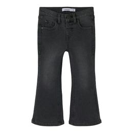 name it Weite Jeans &raquo;NMFPOLLY BOOTCUT JEANS 8808-DT TB&laquo; Dark Grey Denim 98 - N-Gr N-Gr 98 Coole Jeans von name it f&uuml;r M&auml;dchen