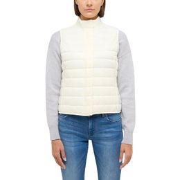 Mustang Kurzweste »Damen Style Twin Lakes« offwhite L L Schmaler Schnitt
