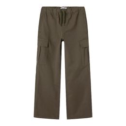 name it Cargohose &raquo;NKMRYAN TWILL CARGO PANT S 5553-VA TB&laquo; Dusty Olive 152 - N-Gr N-Gr 152 Coole Cargohose von name it f&uuml;r Jungen